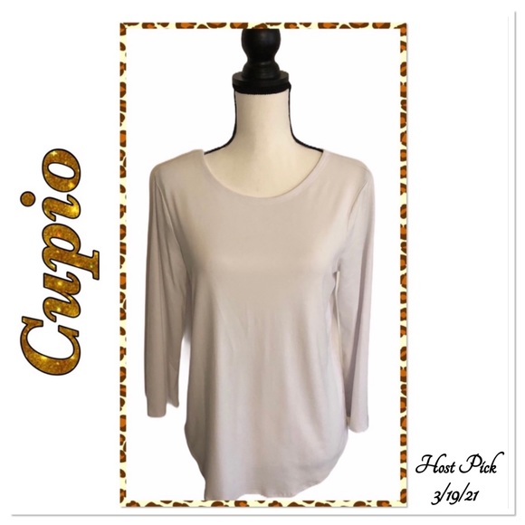 Cupio | Tops | Cupio Womens Long Sleeve Top | Poshmark